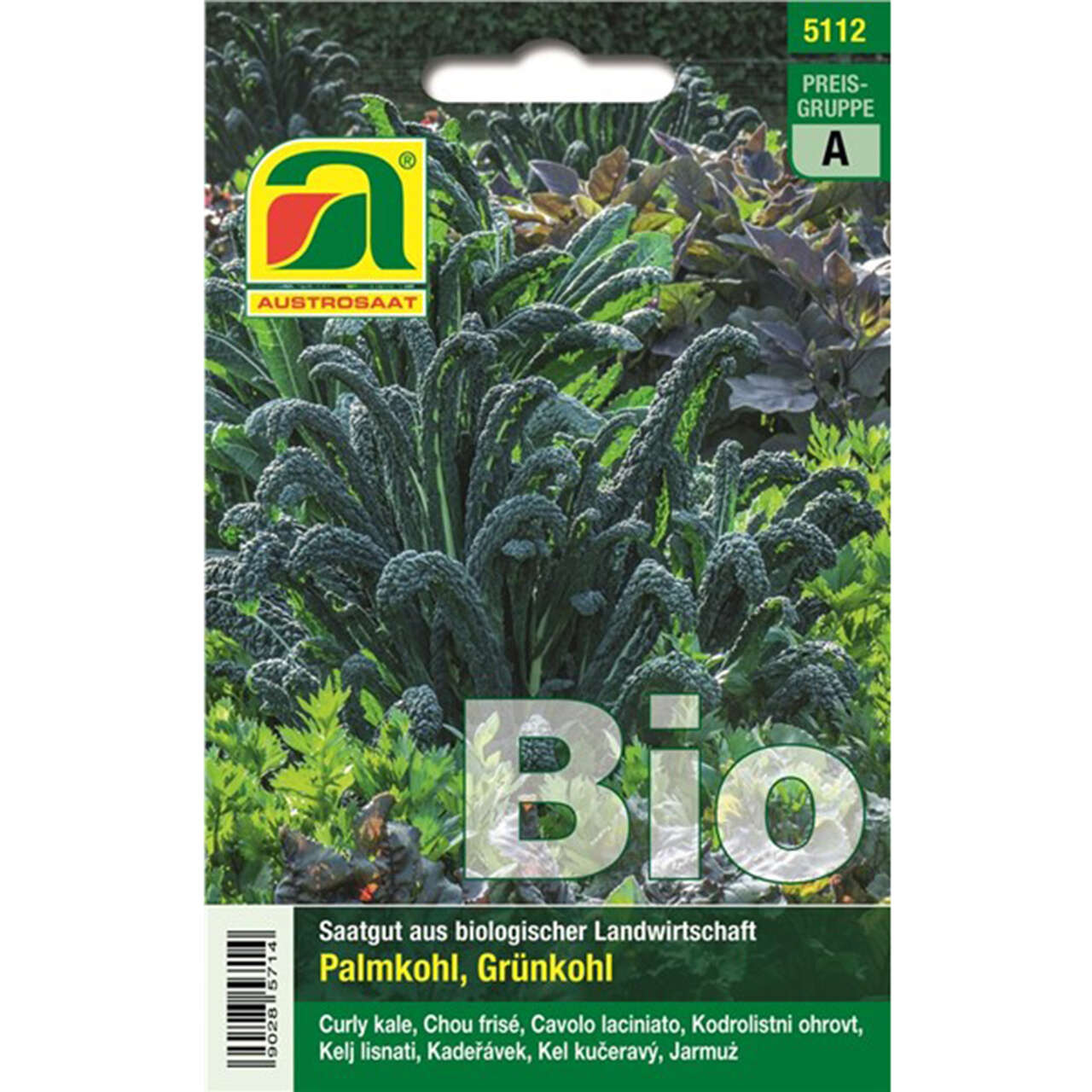 Palmkohl, Grünkohl BIO "Nero di Toscana"