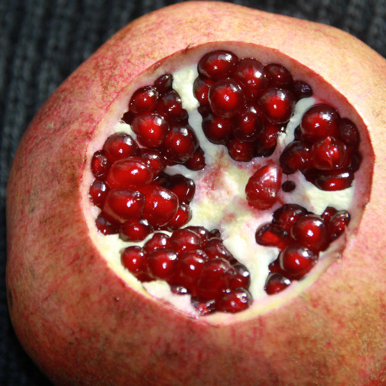 Granatapfel - Nicht winterhart - Punica granatum 'Frutto' Frucht - rot